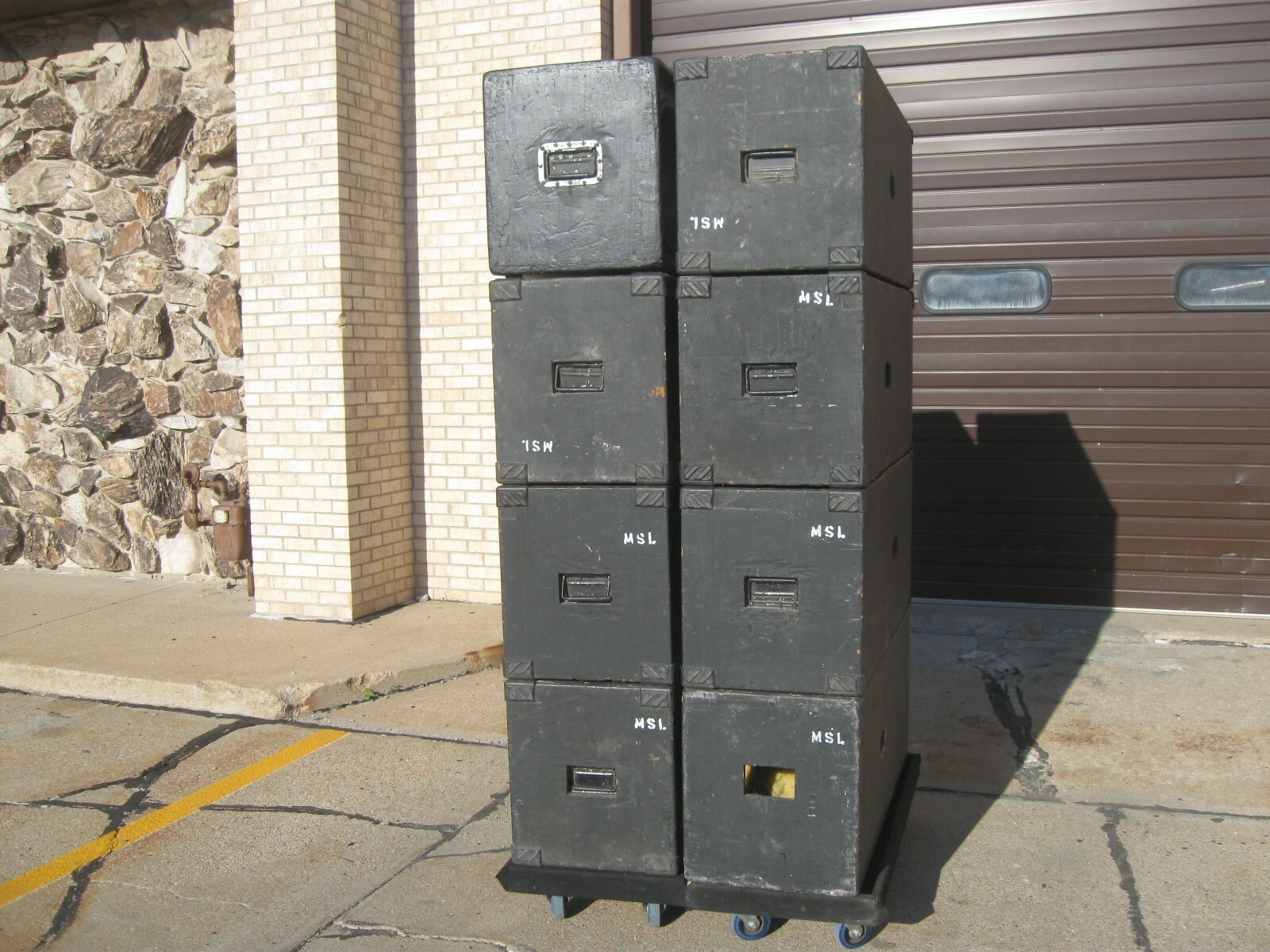 1 - Empty EV TL Small Parameter Dual 15" Speaker Cabinet Design. EVM ...