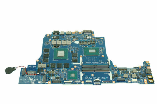 Dell Alienware 17 R5 Motherboard Gtx1070 8gb I7-8750h 2.8ghz CPU (D3R1D ...