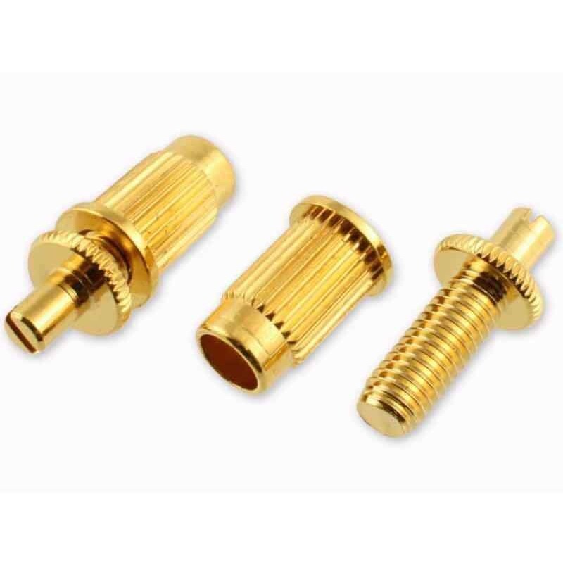 Mount bridge Style Les Metric Hardware Stud Insert Bridge 6.5mm Gold | eBay