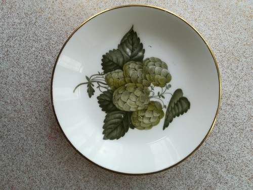 The Worcester Hop Royal Worcester Mathon Small Plate Bone China. | eBay UK
