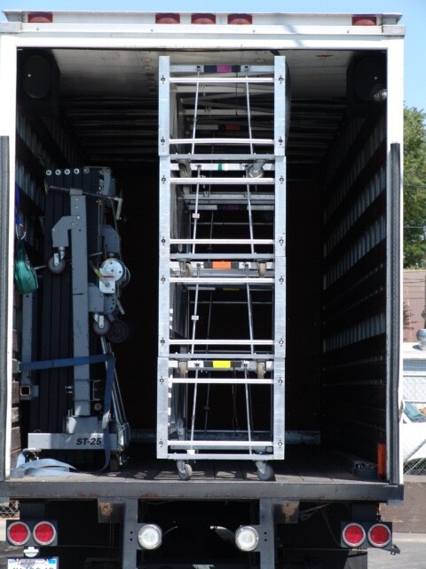 PRT double hung Par Can Fixture Stage Lighting Pre Rig Truss Production ...