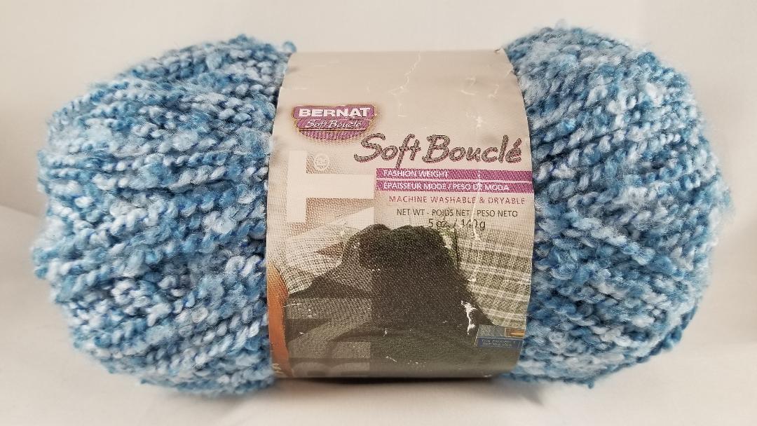Bernat Yarn Soft Bouclé 97% Acrylic 3% Polyester 255y 5oz | eBay