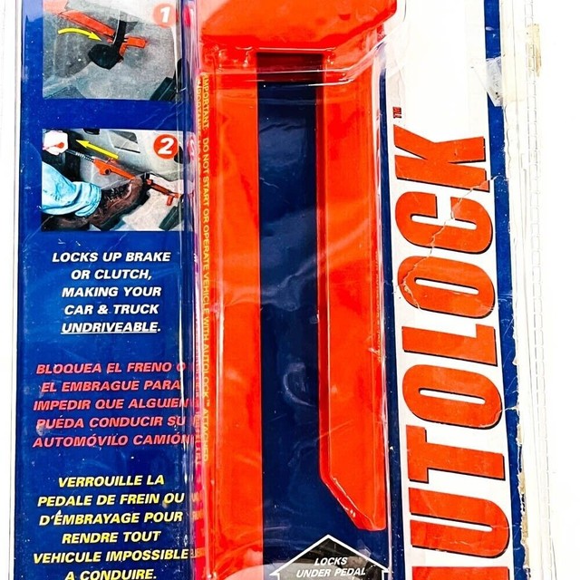 Original Unbreakable Autolock 1440 Pedal Lock Anti-theft Security for ...