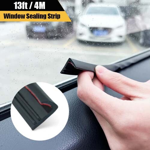 Fits Mazda 13ft V Shape Car Side Window Trim Edge Mould Rubber Sealing ...
