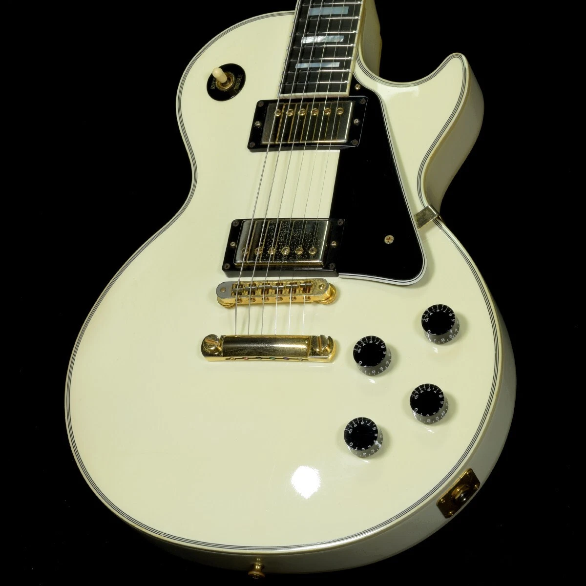 Gibson Les Paul Custom White Gold