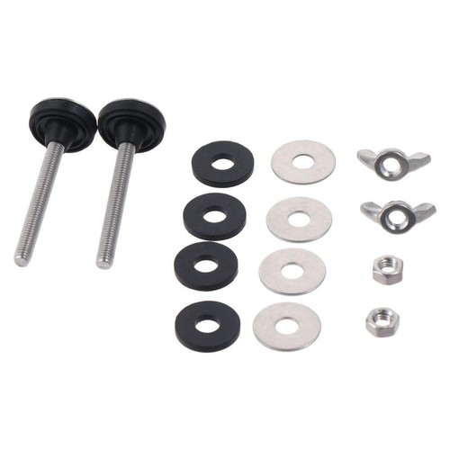 2Pcs Heavy Duty Toilet Bolts Adjustable Nut Screw for Fastening ...