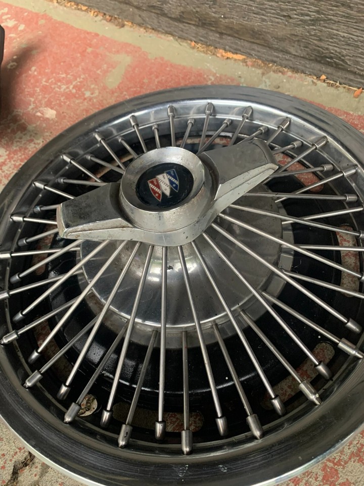 65 66 67 Buick Wire Wheel Hubcap 14" | eBay