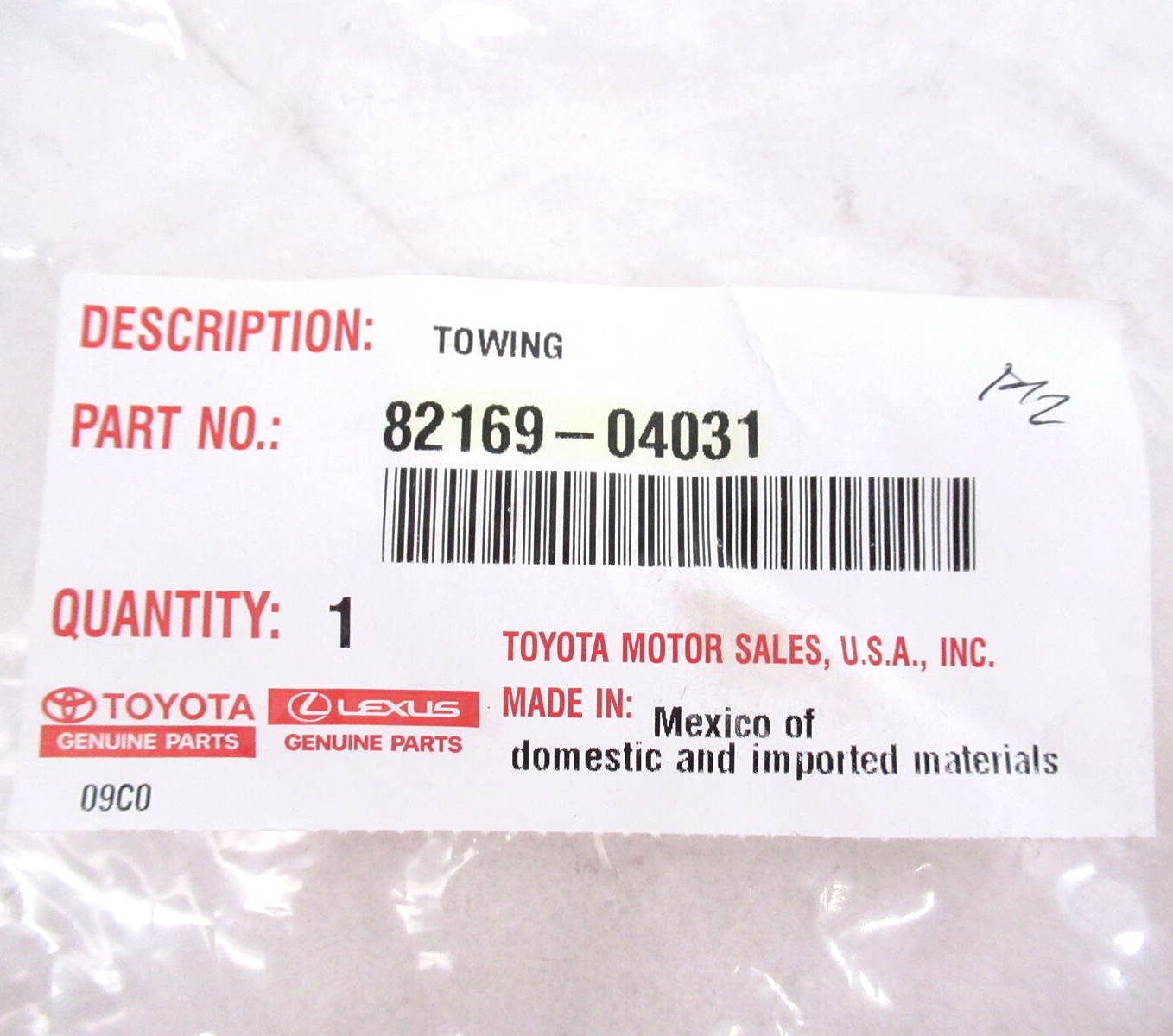 Genuine OEM Toyota 82169-04031 No 6 Floor Wire 2015-2021 Tacoma | eBay