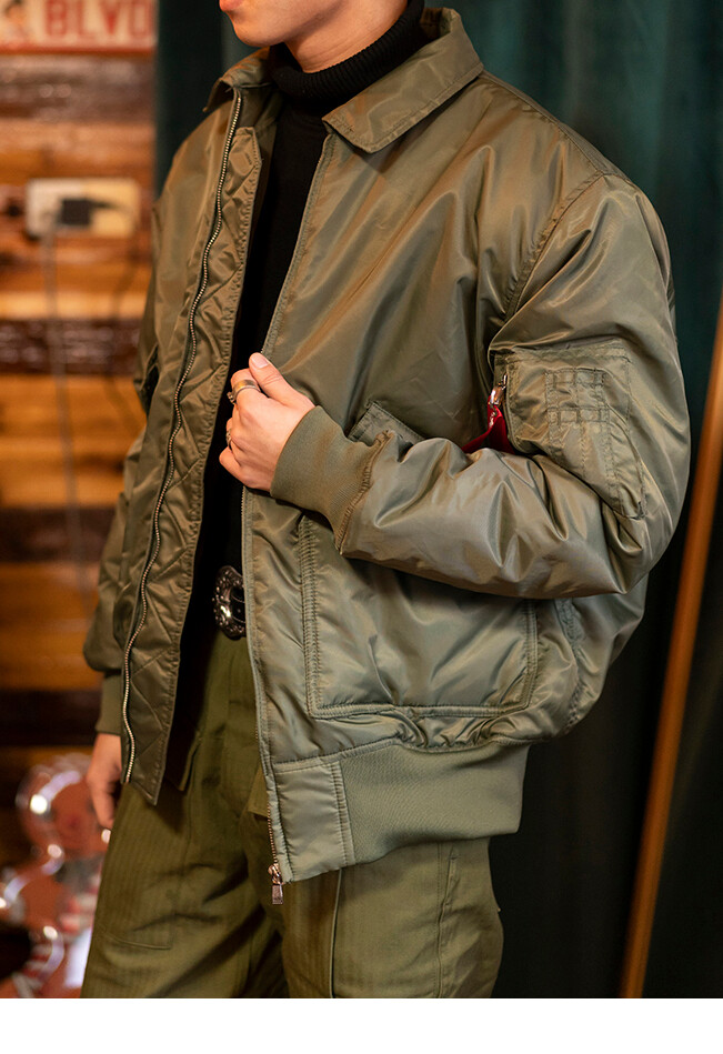 2023 Winter Men's Lapel cwu-45p pilot jacket Workwear Air Force ...