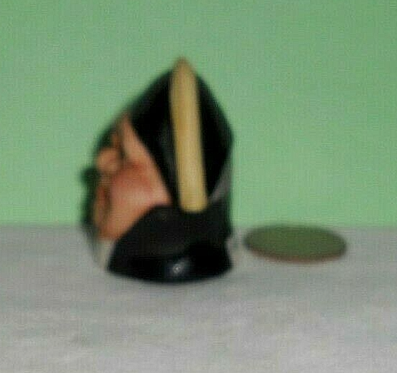 VINTAGE THIMBLE HANDPAINTED DICKENS CHARACTER MR BUMBLE STAFFORDSHIRE ...