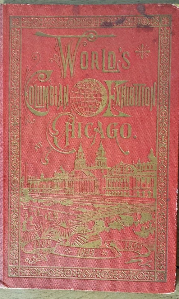 Worlds Fair Columbian Exposition Photographic View Album 1893 - Rare ...