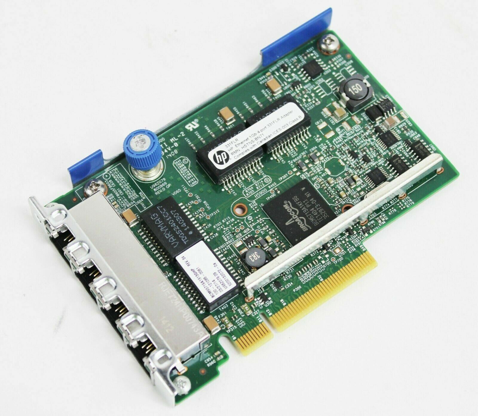 HP 4-Port Ethernet 1Gb 331FLR Adapter 684208-B21 629135-B21 634025-001 ...