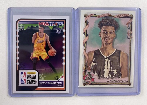 2023-24 Panini Haunted Hoops Victor Wembanyama #282 #271 RC Rising ...