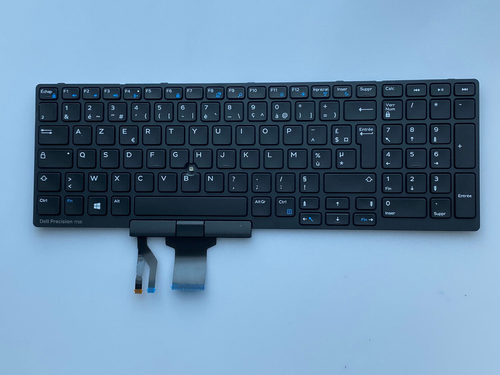 Dell Precision 7710 laptop French AZERTY layout keyboard 0T9RCN | eBay