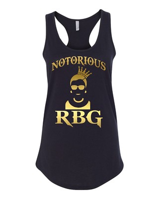Notorious RBG Ruth Bader Ginsburg Women's Ideal Racerback Tank Top | eBay