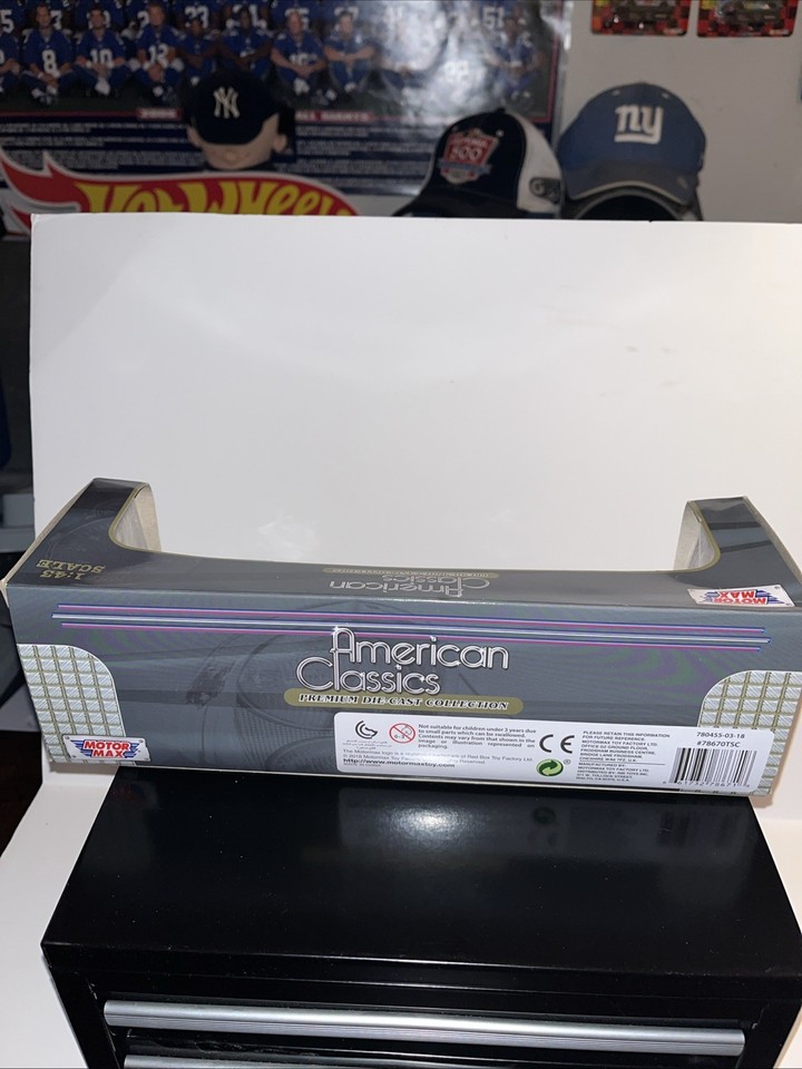 Motor Max Ford Super Crew Red & 77 Firebird Trans Am, Brown 1/43 Scale ...