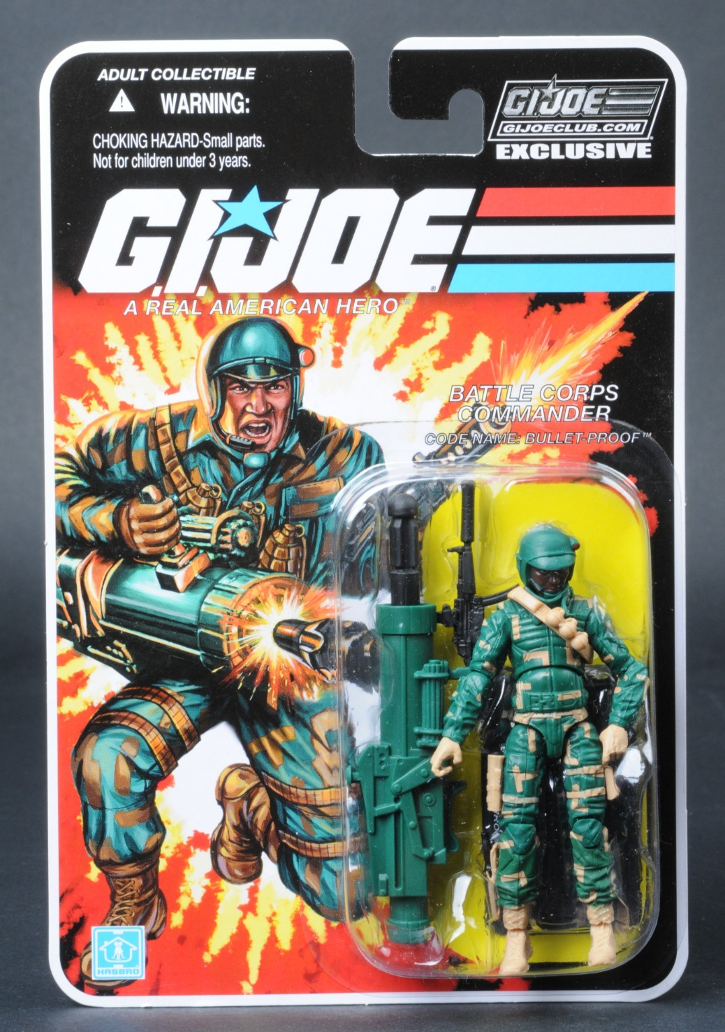 2018 Hasbro GI Joe Battle Corps Bullet-Proof Collector’s Club Exclusive ...