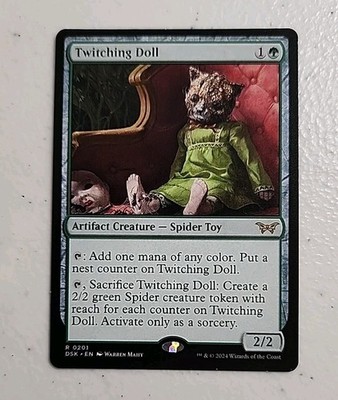 Twitching Doll Duskmourn: House of Horror Regular MTG | eBay