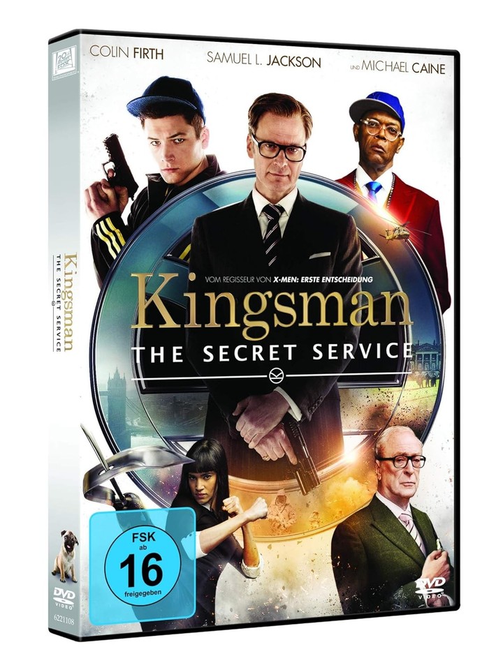 Kingsman - The Secret Service (DVD) Colin Firth Samuel L. Jackson (US ...