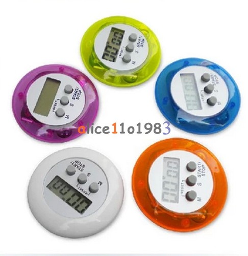 LCD Digital Cooking Timer Count Down Up Alarm Clock Loud Magnetic #mj ...