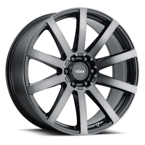 Voxx Wheels Rim Vento 18x8 5x108/114 ET40 73.1CB Gloss Black Dark Tint ...
