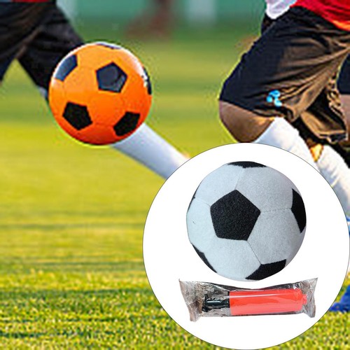 Inflatable Felt Soccer Football Size 4 Lightweight Sturdy Ball for Club ...