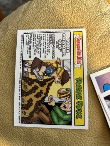 Grunge Bob #11a Garbage Pail Kids GPK SpongeBob SquarePants 2005 | eBay