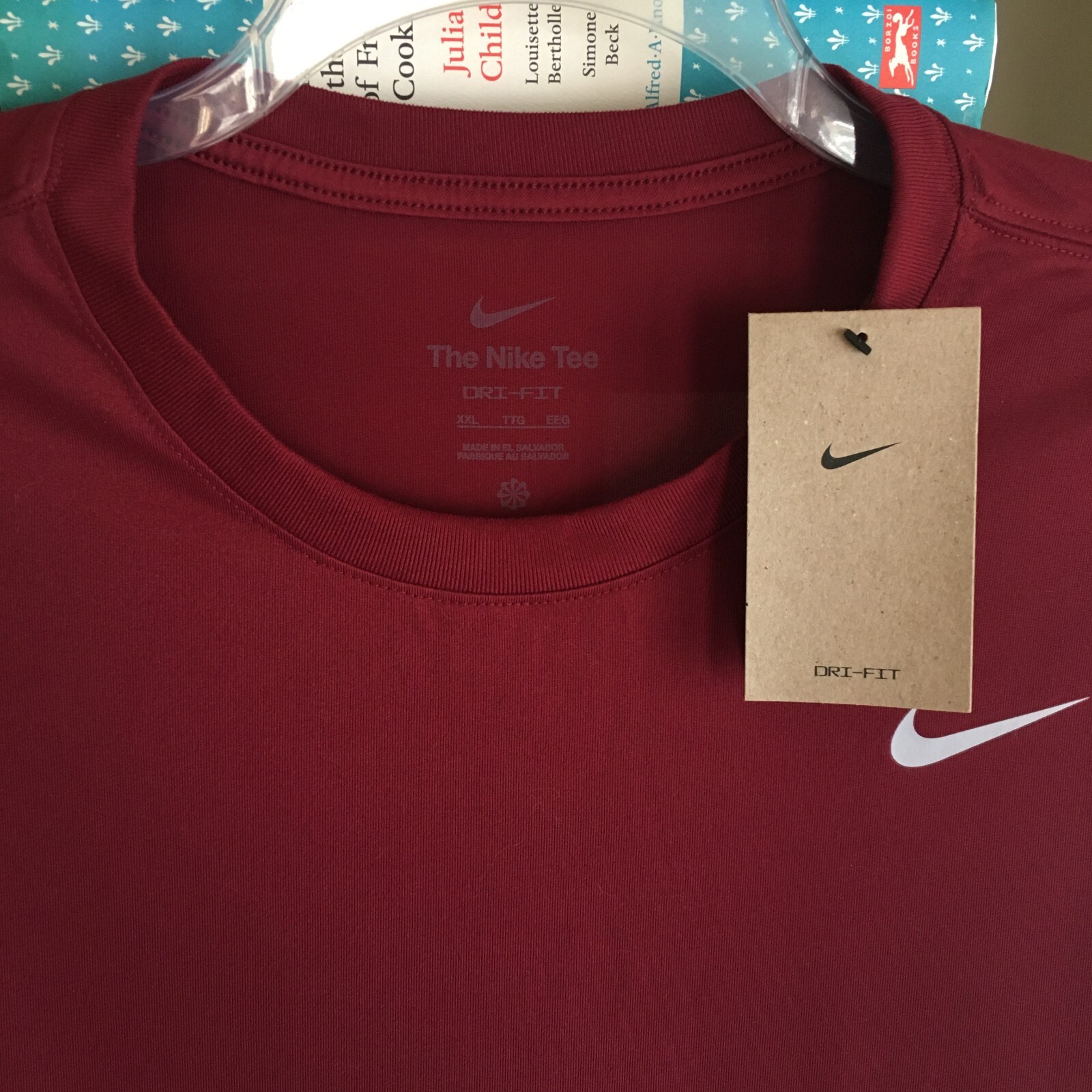 NWT Nike Dri-Fit Size 2XL XXL Men's Training T-Shirt DX0989-677 Gym Red ...