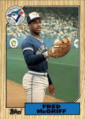 1987 Topps Traded #74T Fred McGriff Rookie Card RC, *Fresh Out of Set ...