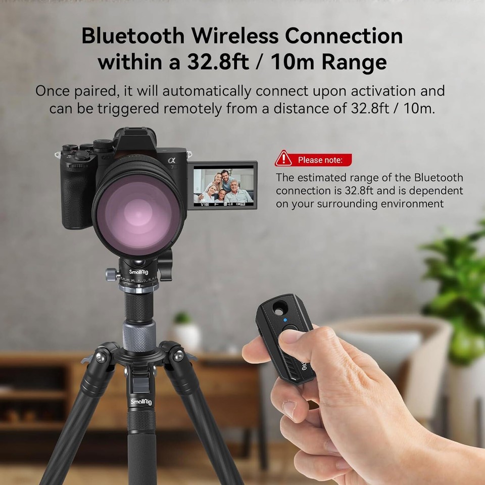 SmallRig Bluetooth Wireless Remote Controller for Sony A7R IV/Canon/Nikon | eBay