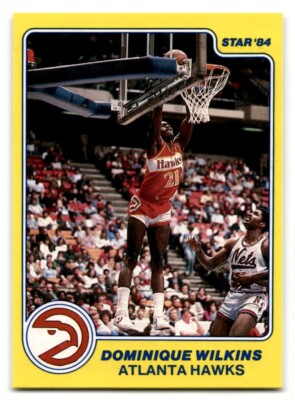 1984 Star All Rookie Team Basketball James Worthy, Dominique Wilkens 10 ...