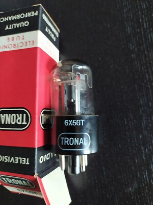 6X5GT Tube electronique NOS 6X5 GT TRONAL 1 PIECE I4/43/3 | eBay