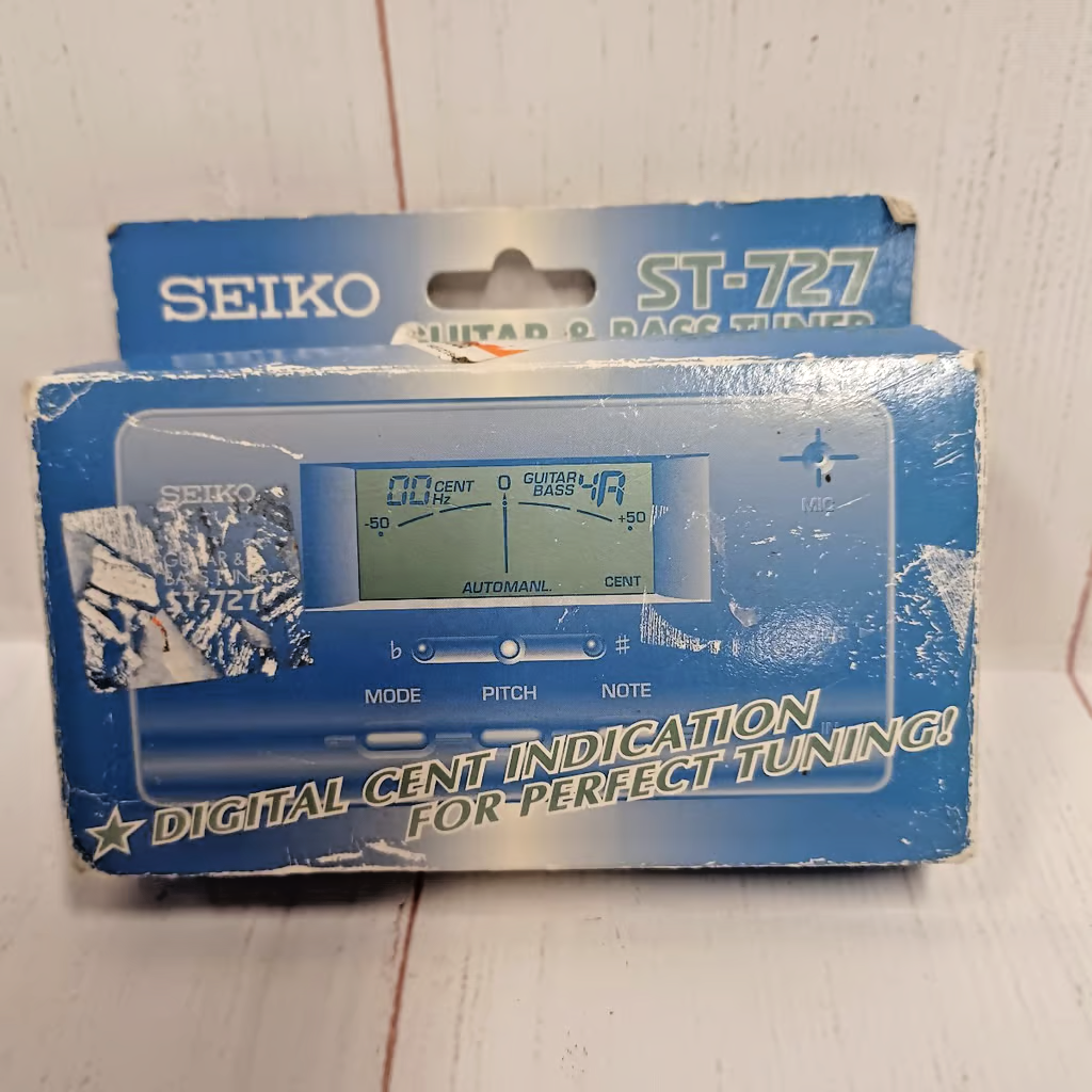 Seiko St-727 Guitar and Bass Tuner Tested & Working 1st Class for sale ...