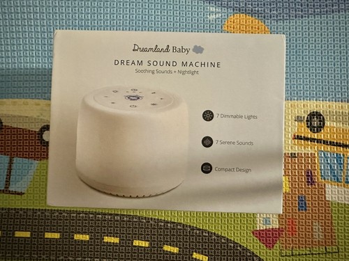 Dreamland Baby Dream Sound Machine (White Noise) and Night Light- NEW ...