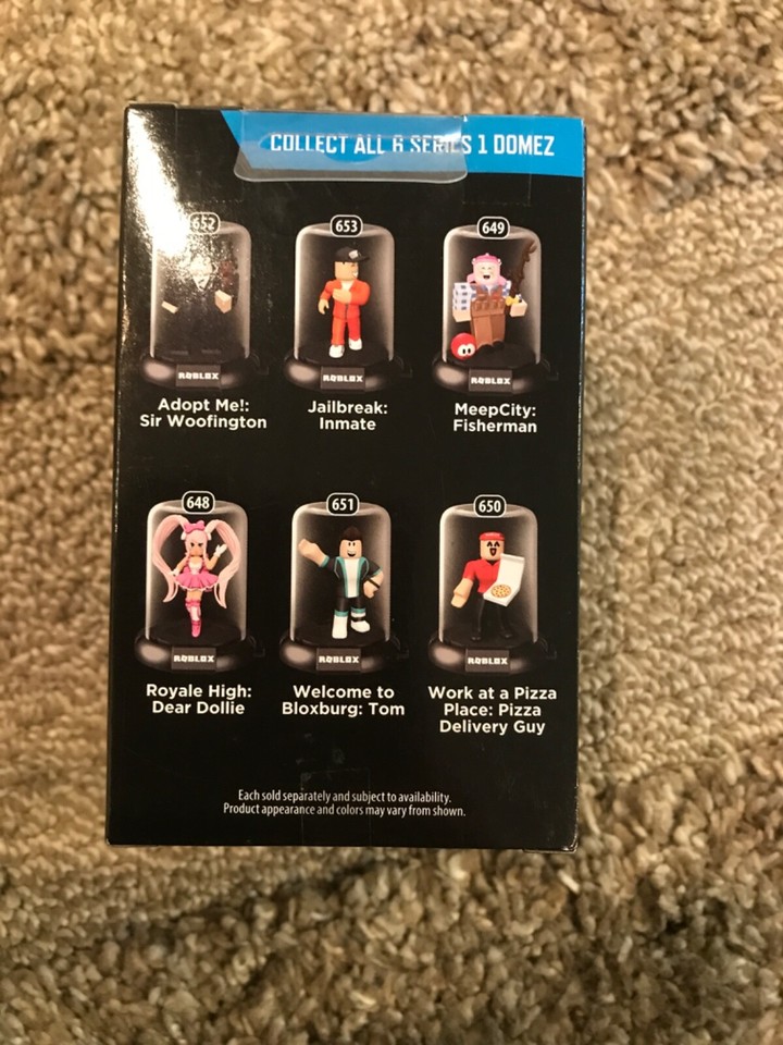 Roblox 15th Anniversary Domez Jailbreak Inmate 2" Figure & Code New ...