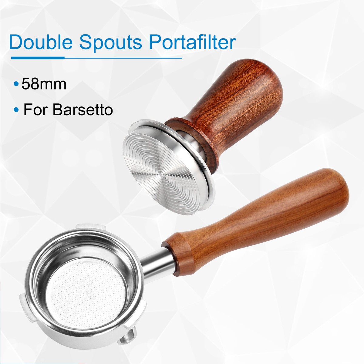 Espresso Portafilter 58mm Bottomless Portafilter For Calphalon Temp IQ ...