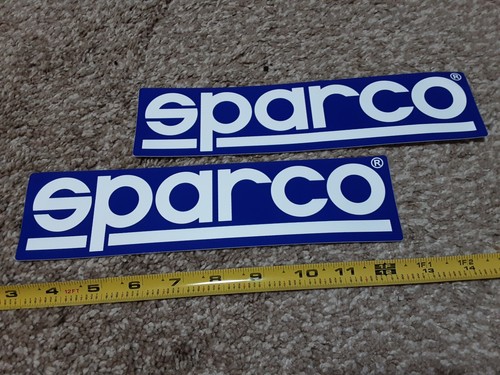 2 Sparco Motorsports Gaming Racing Decals Stickers NHRA Nascar Street ...