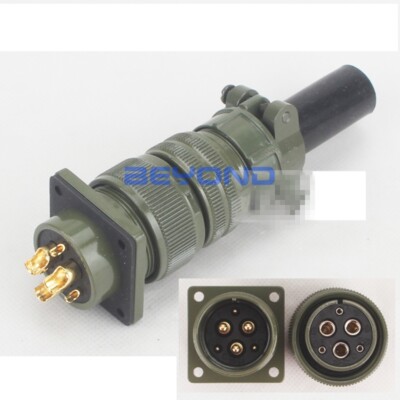 6 core connector aviation plug MS3106A 20-22 S/P Plug and socket | eBay