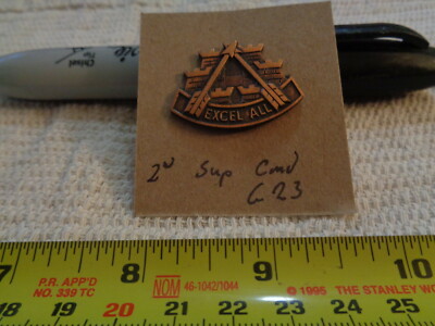 2nd Support Command G23 Unit Crest, DI, DUI (DRAW#1) | eBay