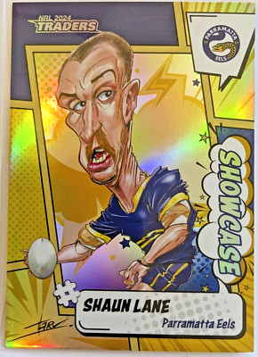 2024 NRL TRADERS SHOWCASE CARICATURE CASE CARD SHAUN LANE SCC12 #30 | eBay