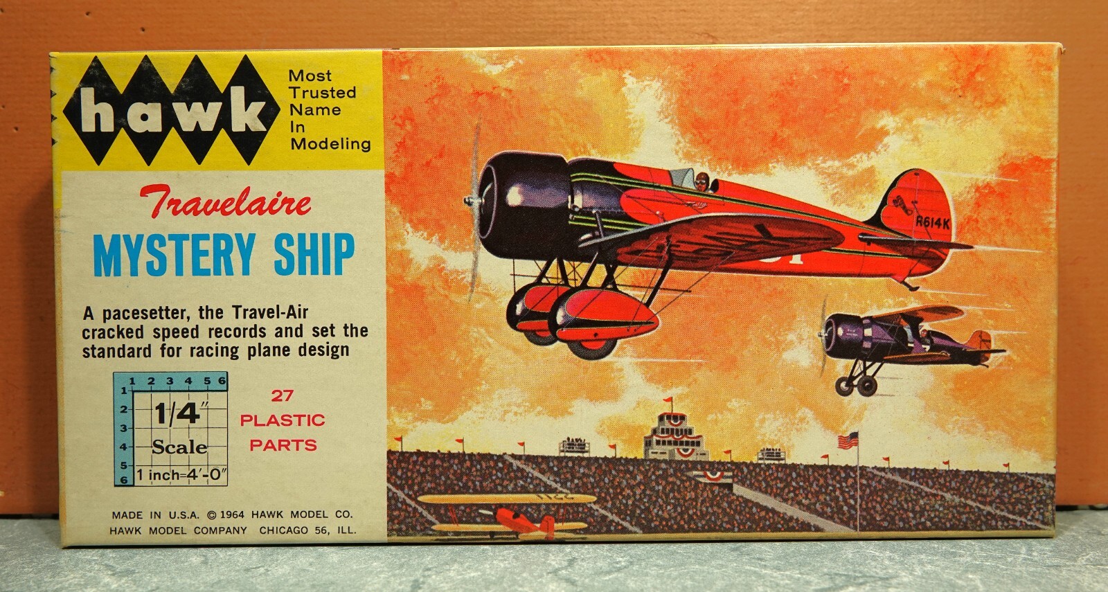 1/48 HAWK TRAVELAIRE MYSTERY SHIP RACER MODEL KIT # 640-50 | eBay