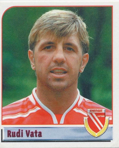 N°068 RUDI VATA # ALBANIA ENERGIE COTTBUS STICKER PANINI BUNDESLIGA ...