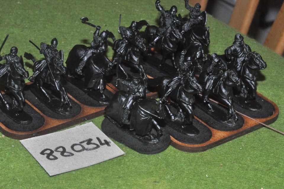 28mm medieval / castings - footsore barons war 10 figs - cav (88034 ...