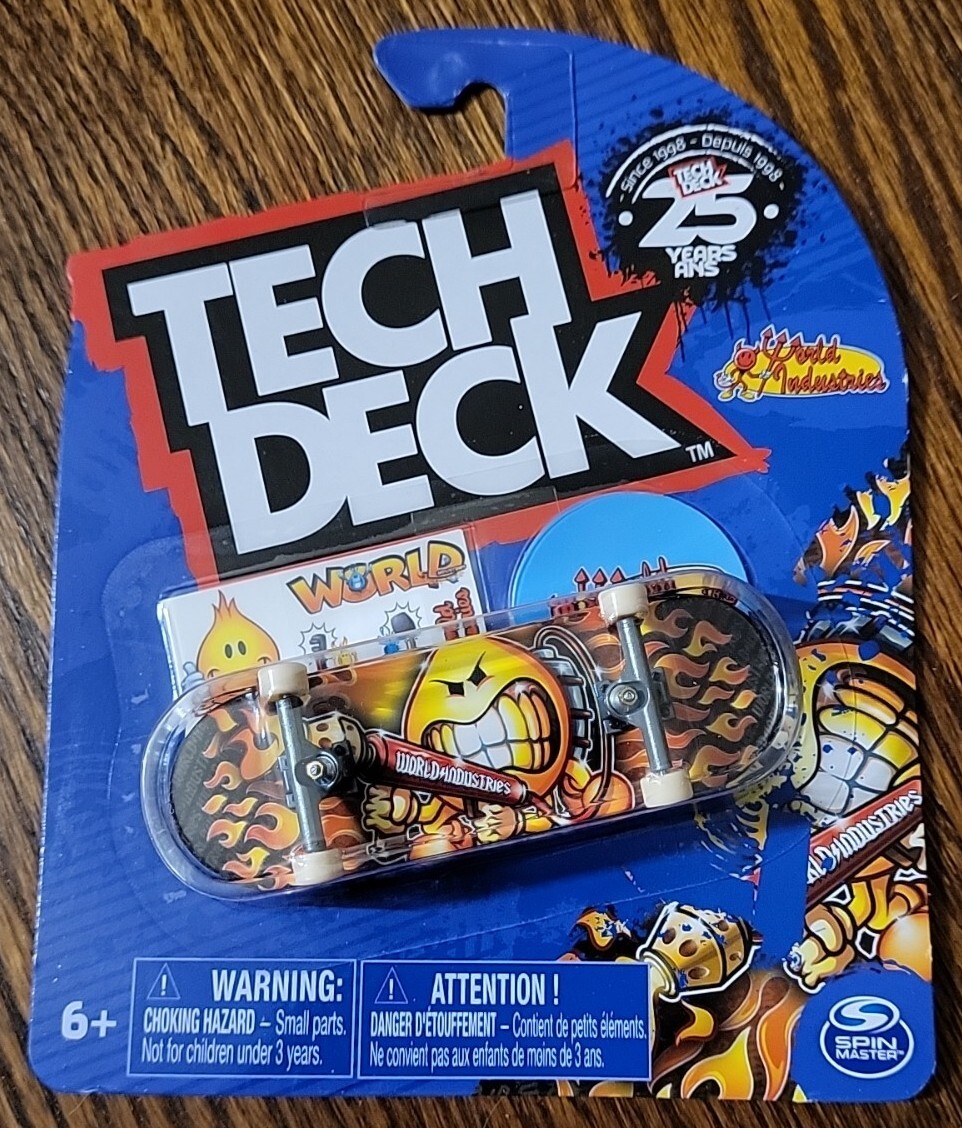 2023 NEW-Tech Deck World Industries FlameBoy Ultra Rare 25 Year Ans ...