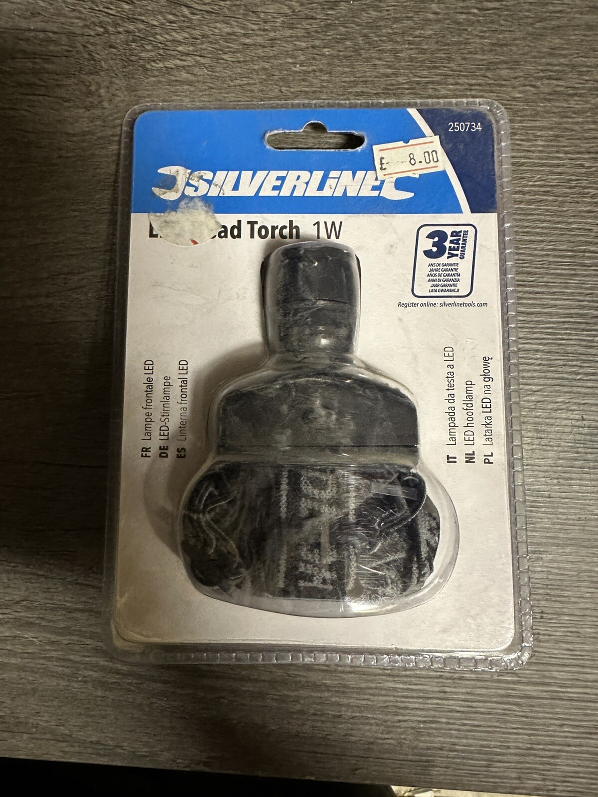 Silverline 250734 LED Head Torch 1w 50 Lumens for sale online | eBay