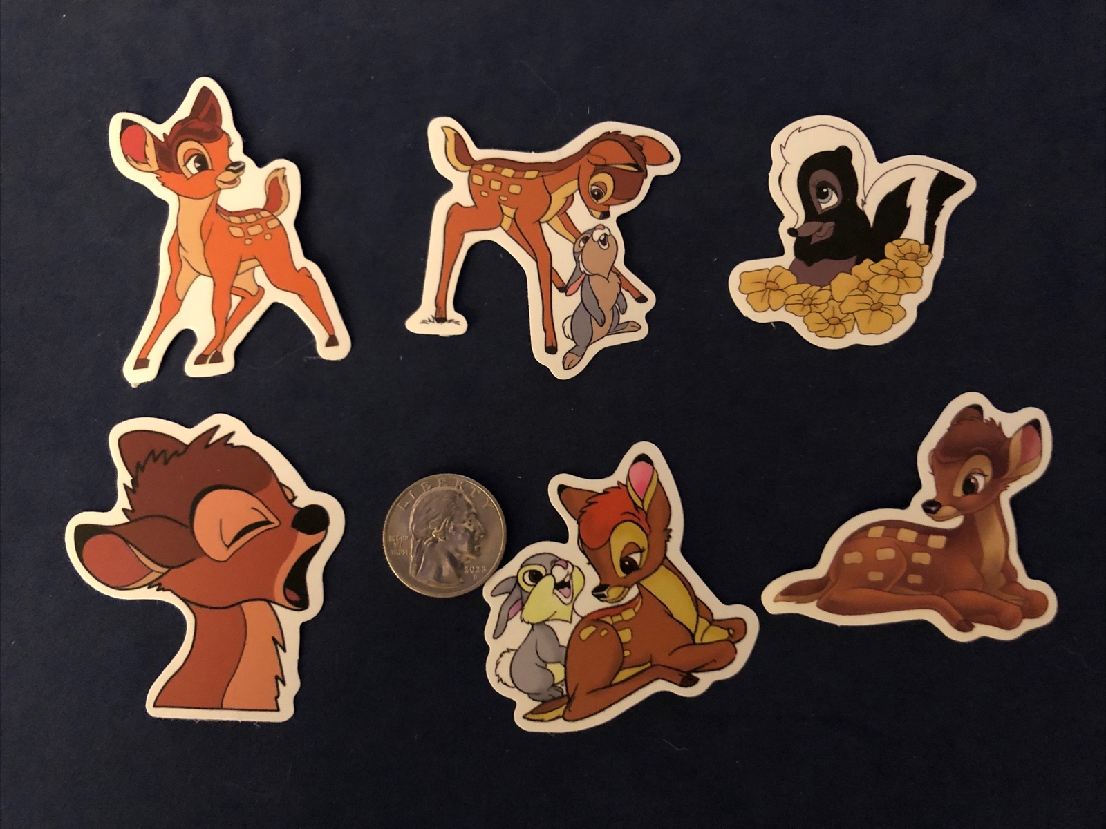 Disney Stickers - Disney Bambi Lot of 6 Stickers. | eBay