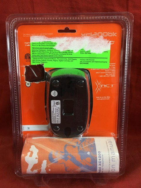 Old Stock XACT Communications XC1200BK Caller ID Corded Telephone for ...