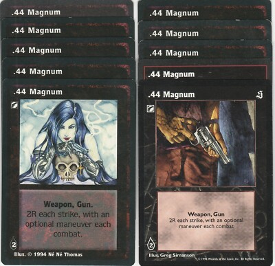 .44 Magnum x10 Jyhad VTES SE Lot A Jyhad VTES ET | eBay