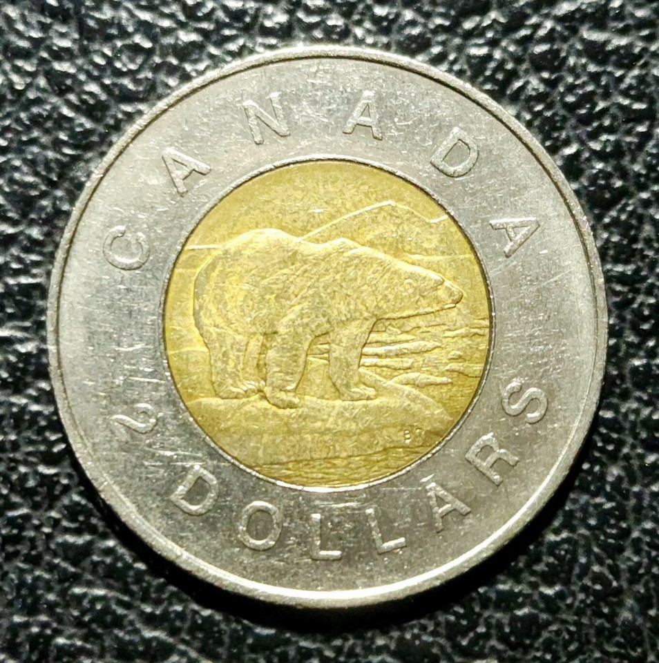 Double Date 1952 - 2002 Canada $2 Two Dollar Toonie Coin | eBay