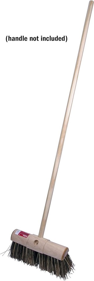 ProDec Brush Head 13" Inch Stiff Scavenger Broom External Sweeping ...